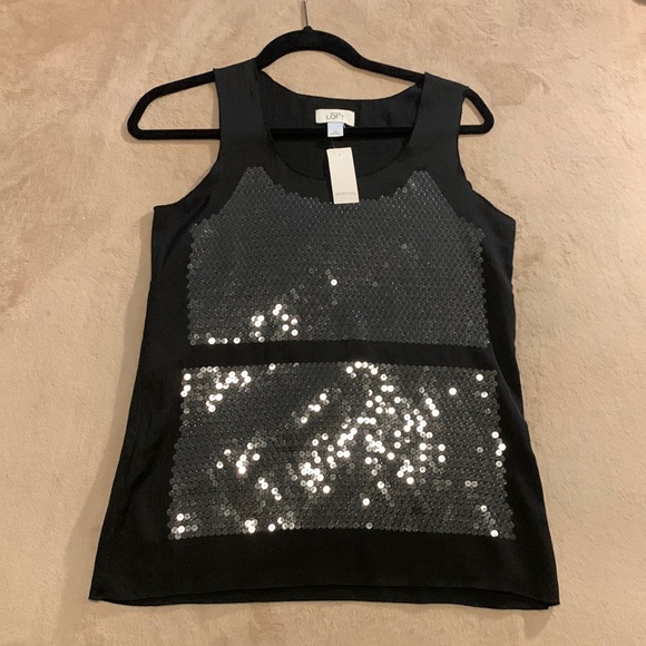 LOFT | Tops | New Loft Sequin Top Nwt | Poshmark